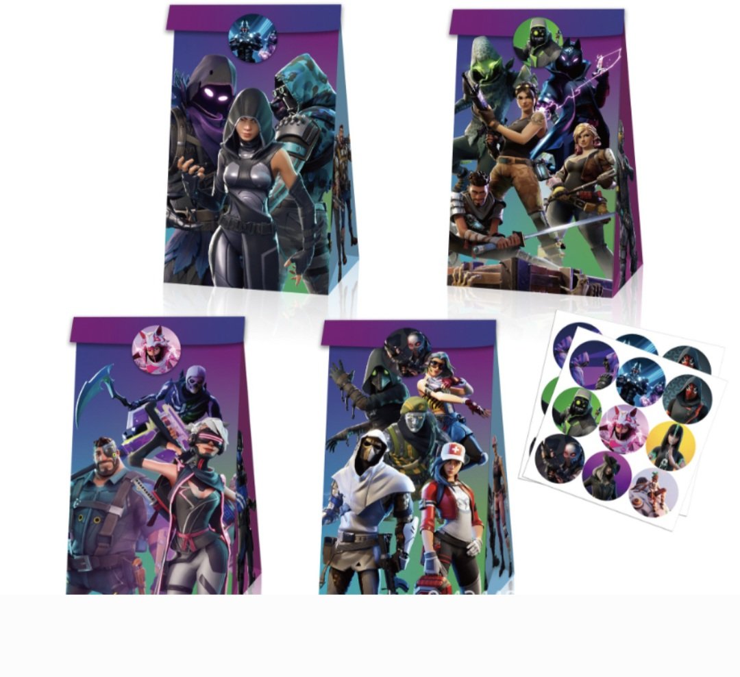 Fortnite Paper Party Bags - Bibble Babble